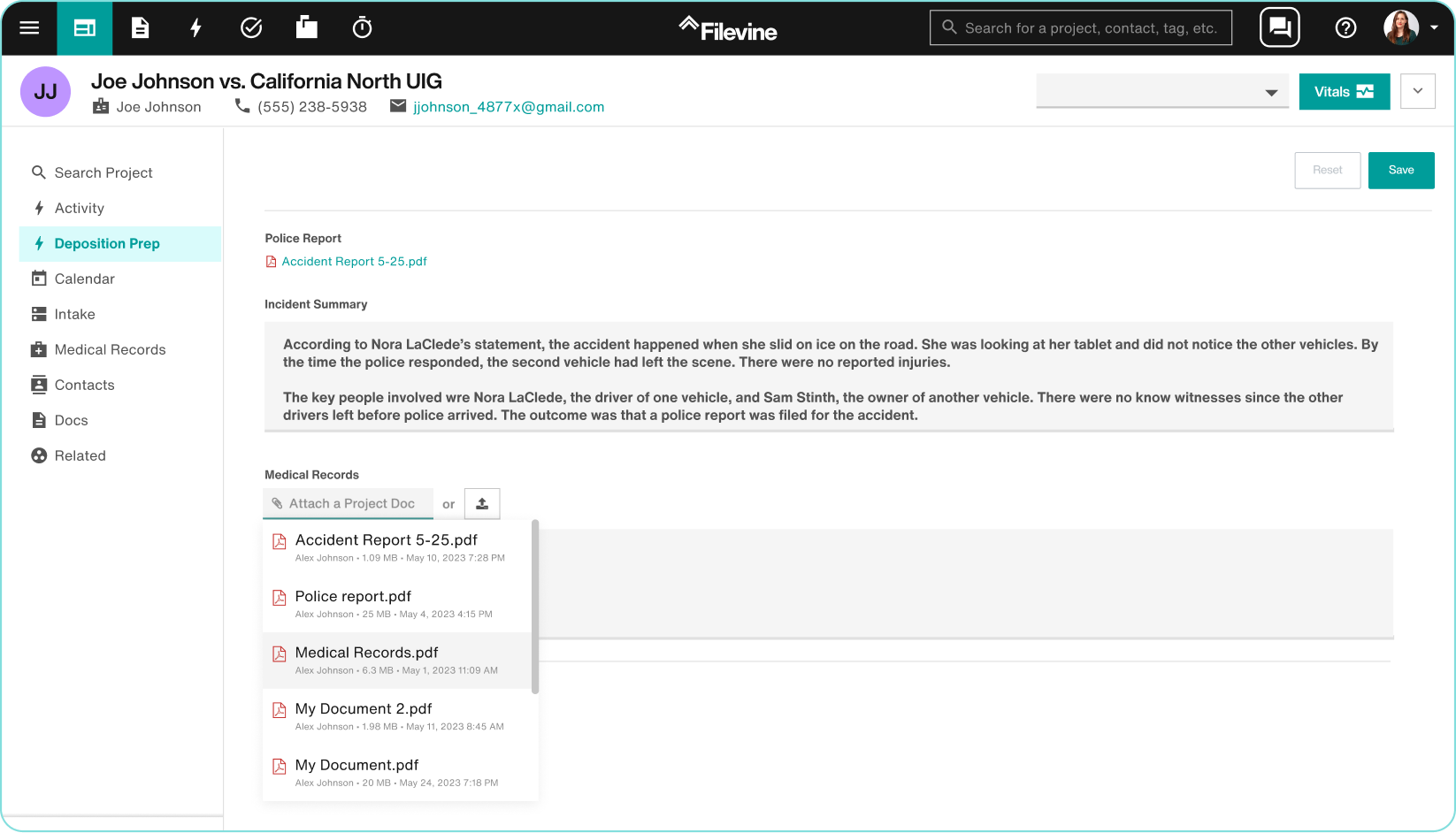 Legal Case and Contract Management Software | Filevine